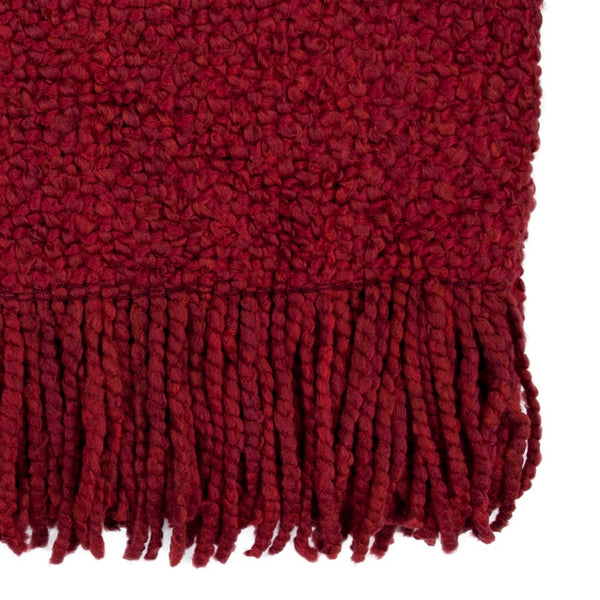 Cambell Scarlet Throw – Sheepscot River Pottery