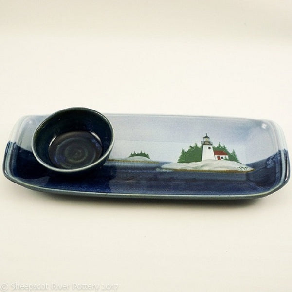 Dip Tray Set/2 Pc – Sheepscot River Pottery
