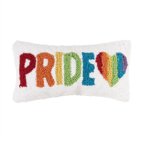 Pride Heart Hook Pillow – Sheepscot River Pottery