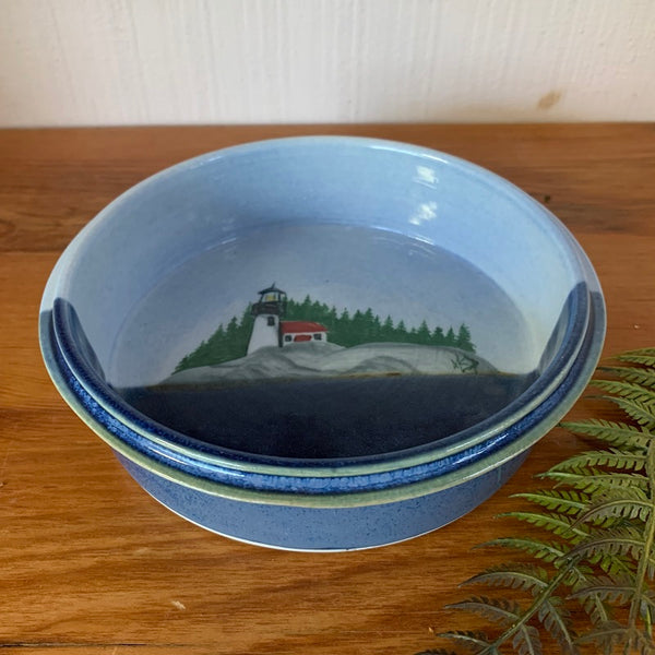 Snack/Brie Dish – Sheepscot River Pottery